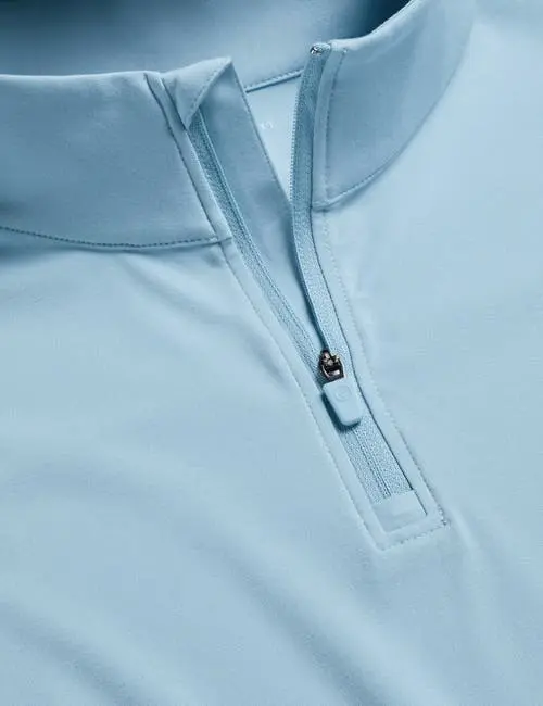 CHARLES TYRWHITT Performance Zip Neck