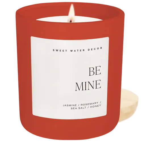 SWEET WATER DECOR 15 Oz Wedding And Engagement Candles - Be Mine