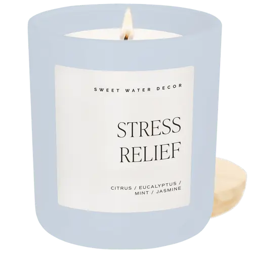 SWEET WATER DECOR Spring And Summer 15 Oz Candles - Coastal Lemon