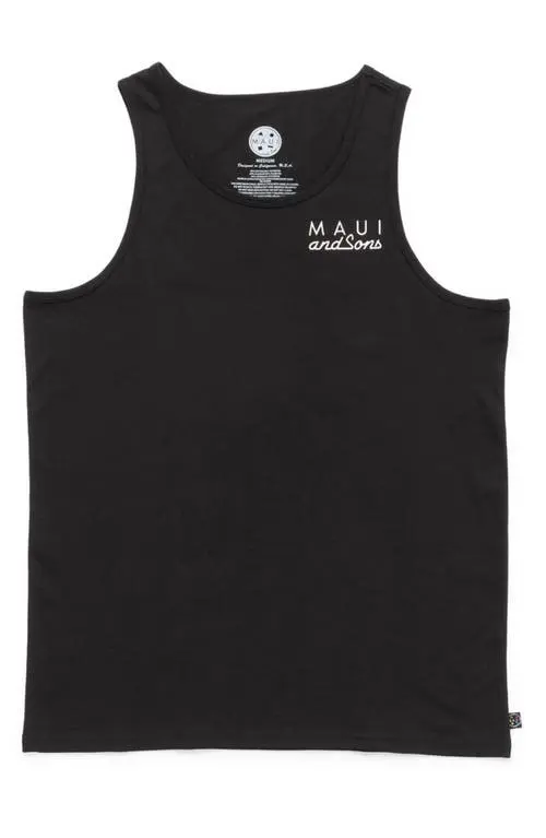 MAUI & SONS Cookie Logo Tank Top