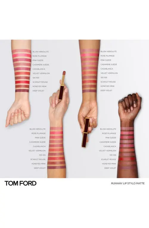 TOM FORD Runway Stylo Matte Lipstick - Blush Absolute