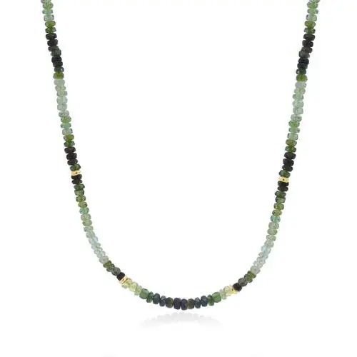 THE LOVERY FINE JEWELRY Bead Necklace - Green Garnet