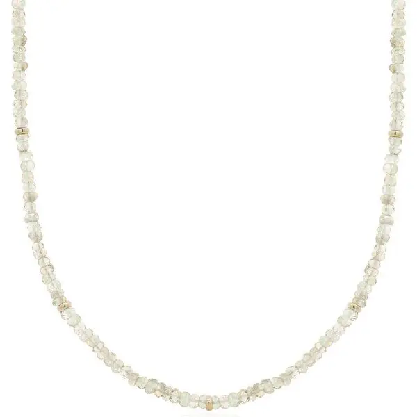 THE LOVERY FINE JEWELRY Ethiopian Opal Bead Necklace - Ethopian Opal