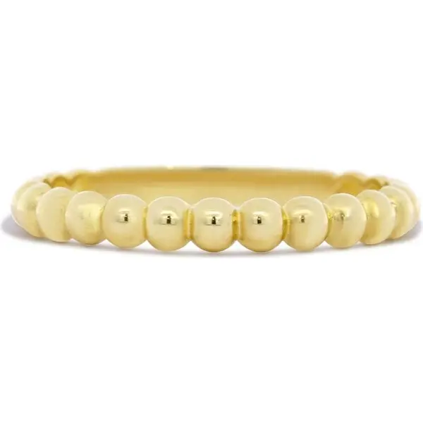 THE LOVERY FINE JEWELRY 14k Beaded Ring - Yellow Gold