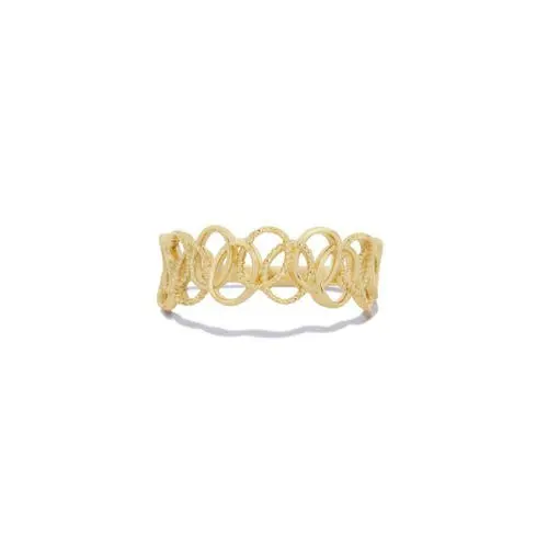 THE LOVERY FINE JEWELRY Interlocking Oval Ring - Yellow Gold