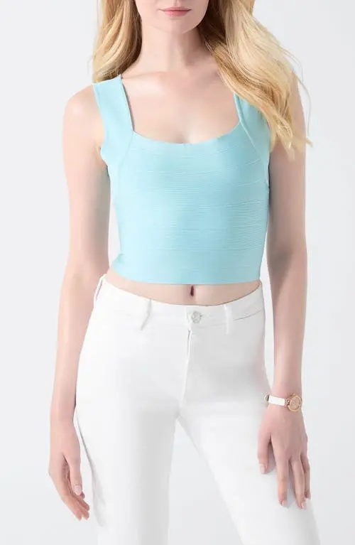 Guess Sleeveless Crop Top - Navy