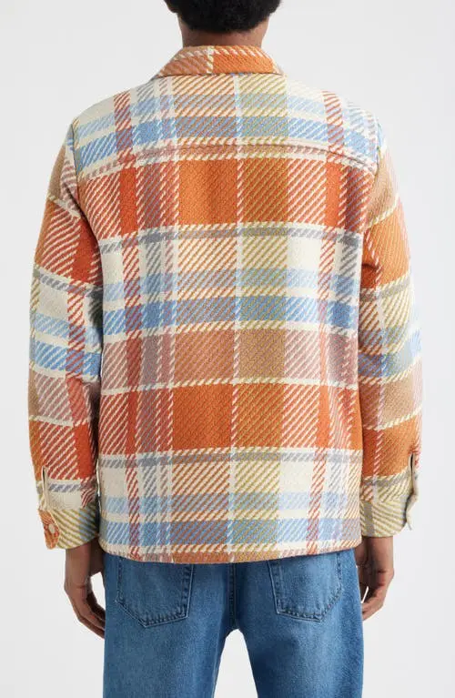 WAX LONDON Whiting Bude Check Overshirt - Pastel Multi