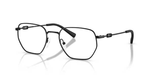 Armani Exchange Octagon Eyeglasses - Noir Mat