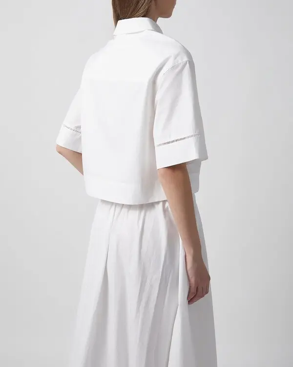 WAKAKUU Cropped Shirt