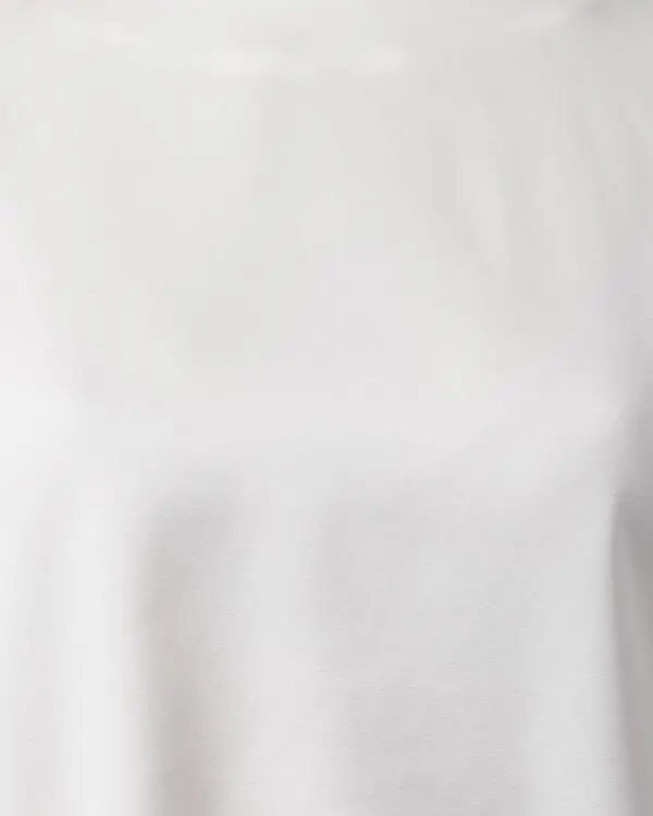 WAKAKUU Canary" Lace Trim Top - Offwhite