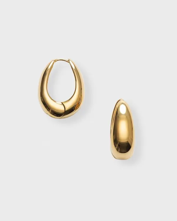 Anni Lu Golden Curve Hoop Earrings - Gold