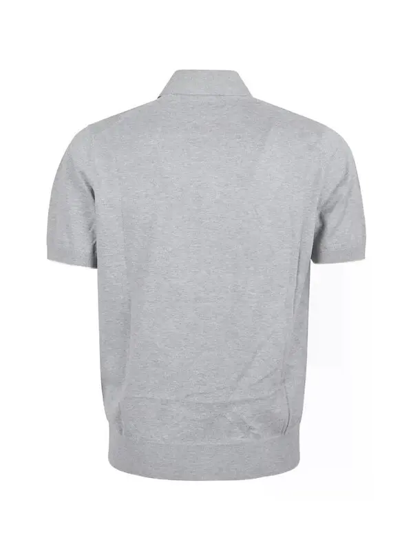 Brunello Cucinelli Logo-embroidered Polo Shirt
