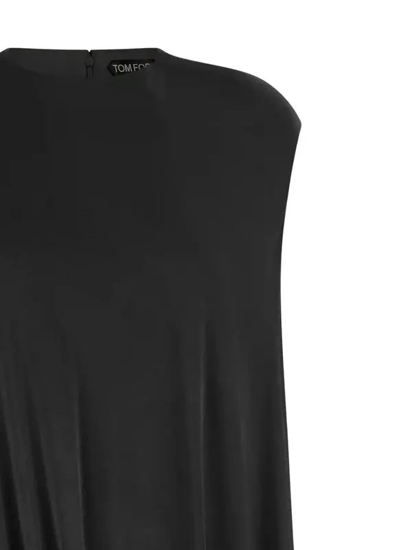 TOM FORD Asymmetric Draped Top