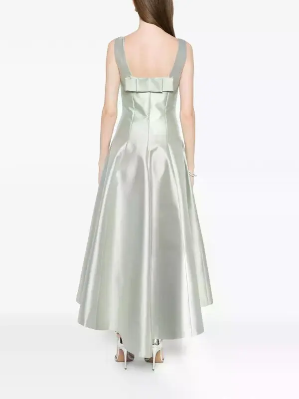 FELY CAMPO Square-neck Midi Dress