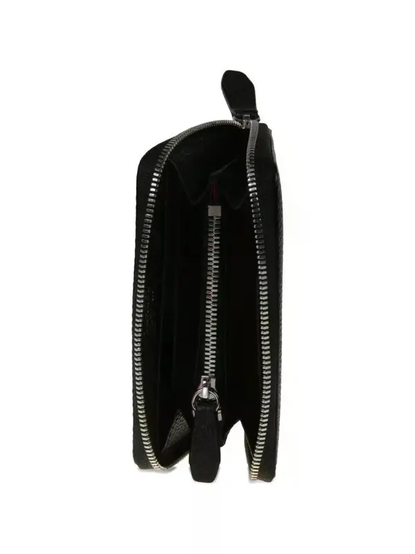 LANCEL Zip Leather Wallet