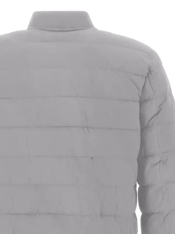 Herno Quilted Bomber Jacket - Grey