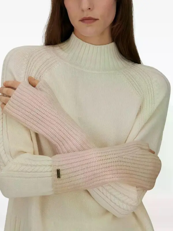 Herno Fingerless Cashmere Gloves