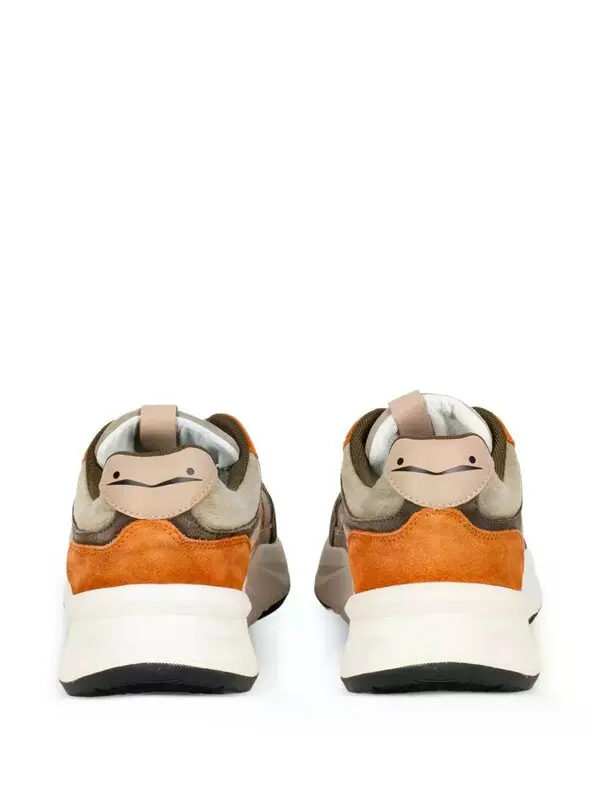 VOILE BLANCHE Suede Panelled Sneakers