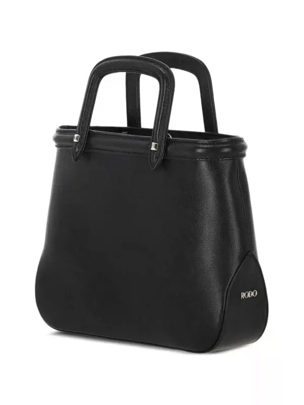 Rodo Structured Leather Tote Bag With Detachable Strap
