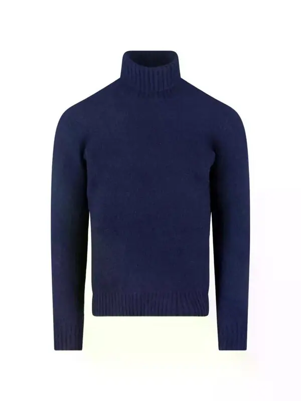 DRUMOHR High Neck Ribbed Sweater