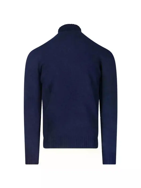 DRUMOHR High Neck Ribbed Sweater