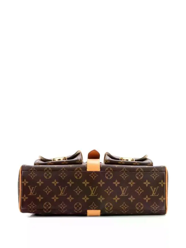 LOUIS VUITTON Manhattan Handbag Monogram Canvas Gm Satchel