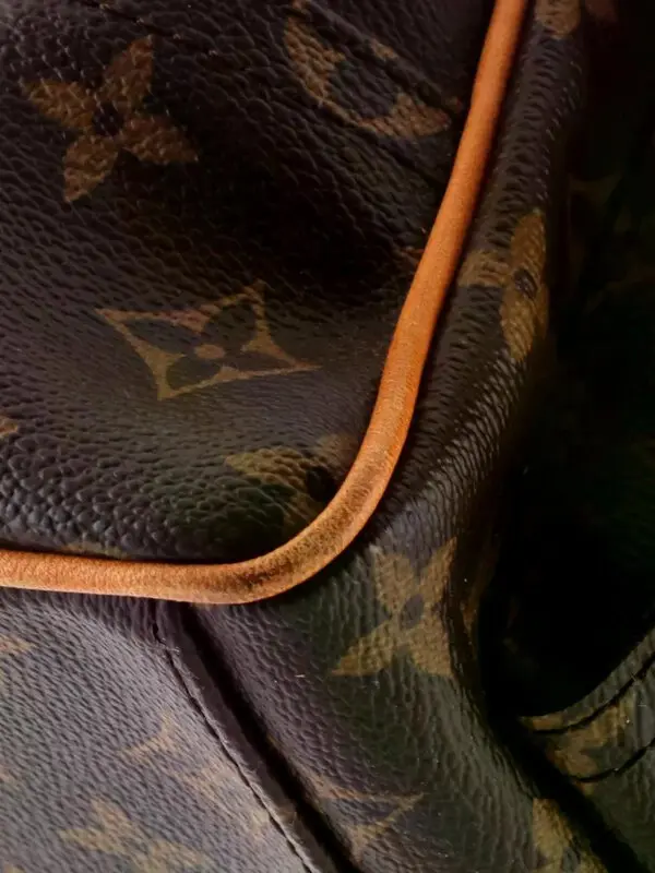 LOUIS VUITTON Manhattan Handbag Monogram Canvas Gm Satchel