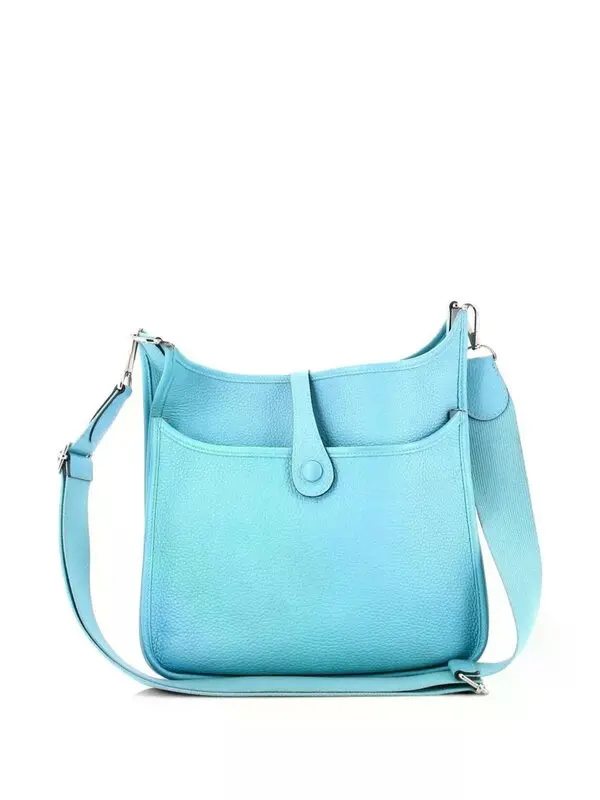 Hermès Evelyne Iii Clemence Pm Crossbody Bag - Blue