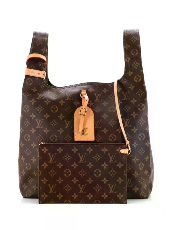 LOUIS VUITTON Atlantis Gm Monogram Tote Bag - Brown
