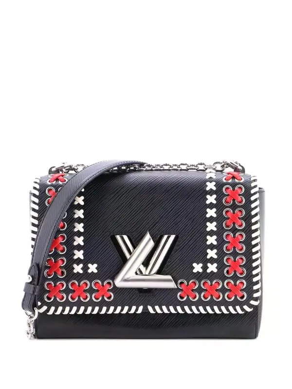 LOUIS VUITTON Twist Handbag Whipstitch Epi Leather Mm