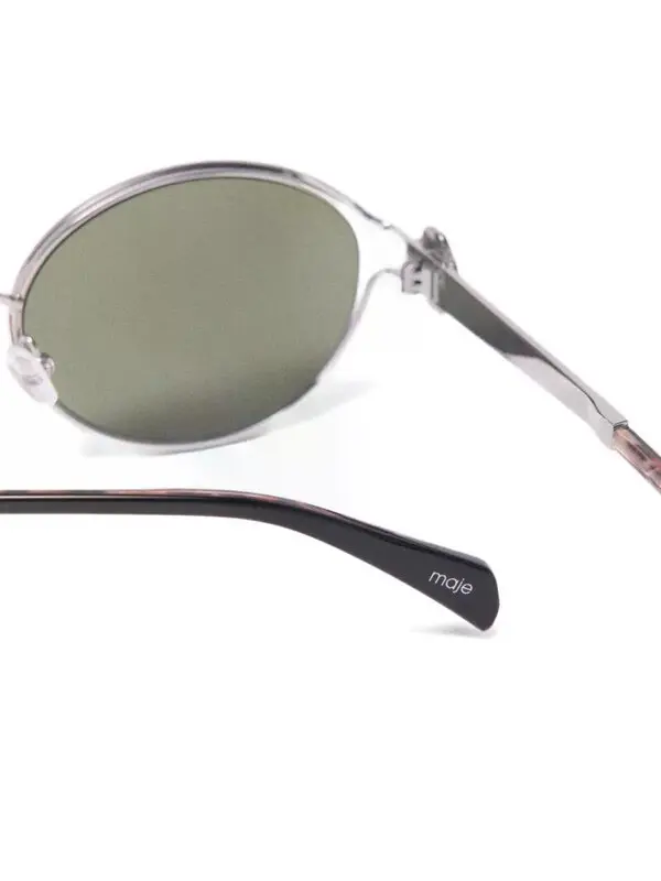 Maje Round Frame Sunglasses