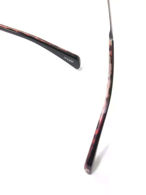Maje Round Frame Sunglasses