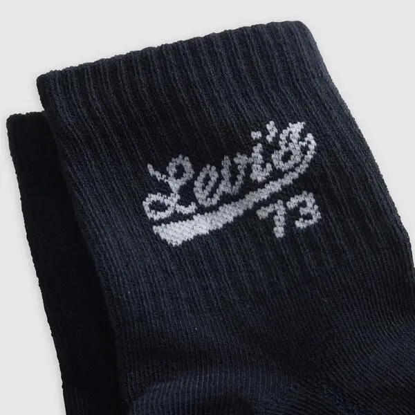 LEVI'S Mid-cut Stripe Logo Socks