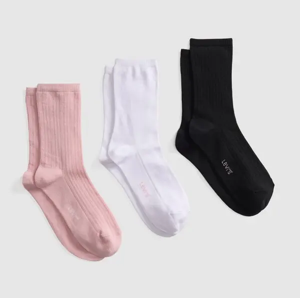 LEVI'S Regular Cut Socks Pack Of 3 - Multi-color