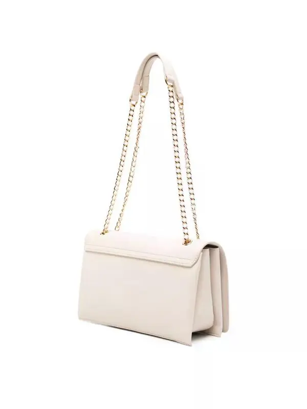 Moschino Chain Logo-detail Shoulder Bag - Neutrals