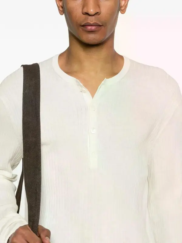 Our Legacy Fine Ribbed-knit T-shirt