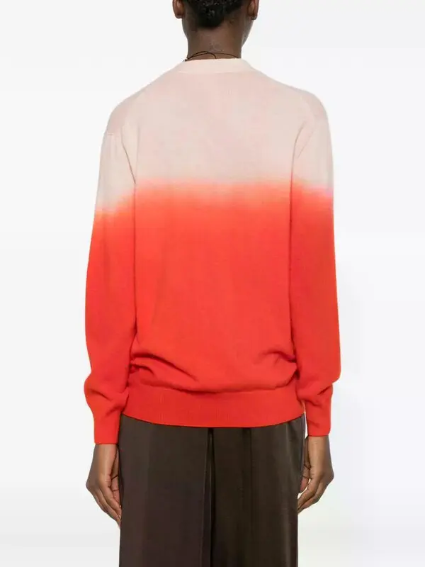 JIL SANDER V-neck Buttoned Cardigan - Orange