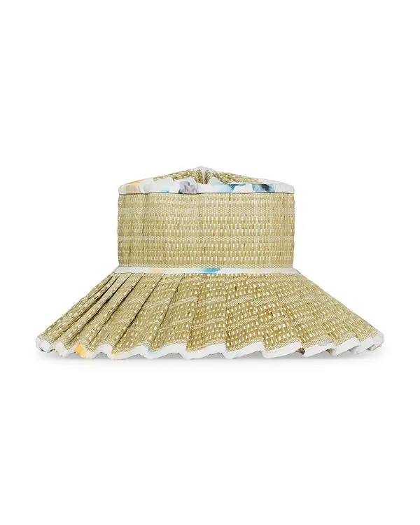 Lorna Murray Capri Straw Hat - Sea