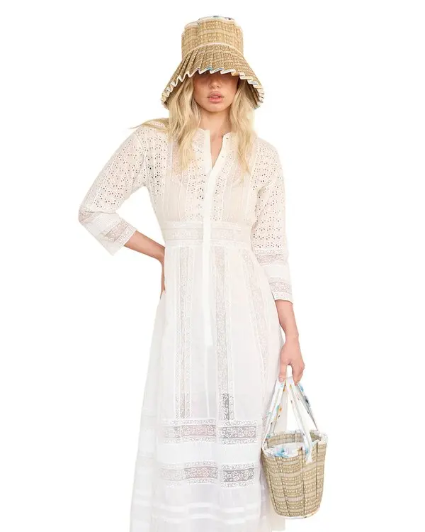 Lorna Murray Capri Straw Hat - Sea