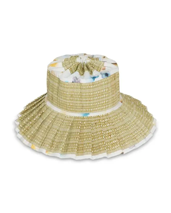 Lorna Murray Capri Straw Hat - Sea