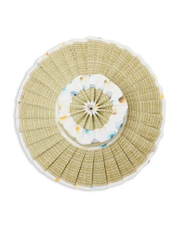 Lorna Murray Capri Straw Hat - Sea