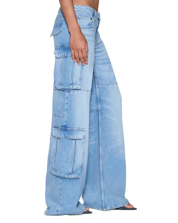 Ksubi Dropout Low Rise Cargo Jeans