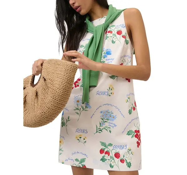 NOBODY'S CHILD Palermo Floral Print Dress