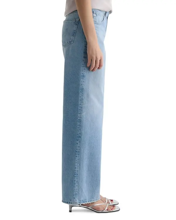 Ag Adria Low Rise Wide Leg Jeans