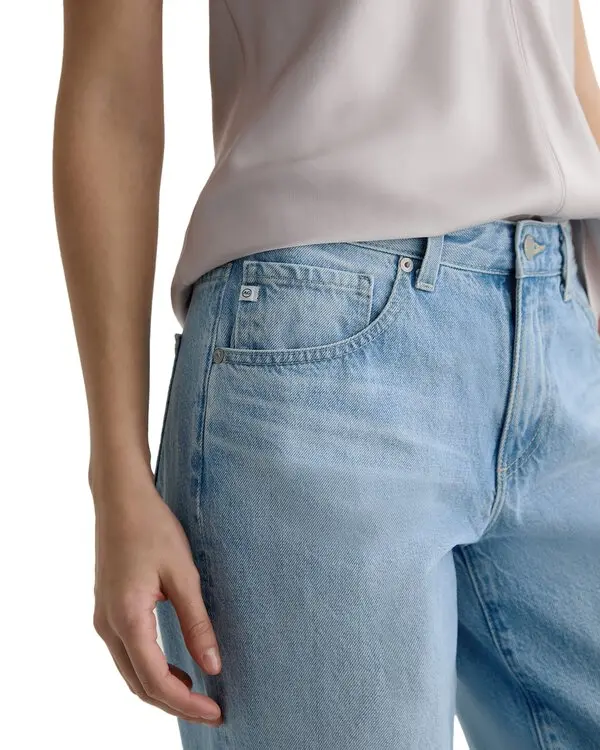 Ag Adria Low Rise Wide Leg Jeans