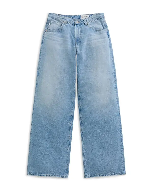 Ag Adria Low Rise Wide Leg Jeans