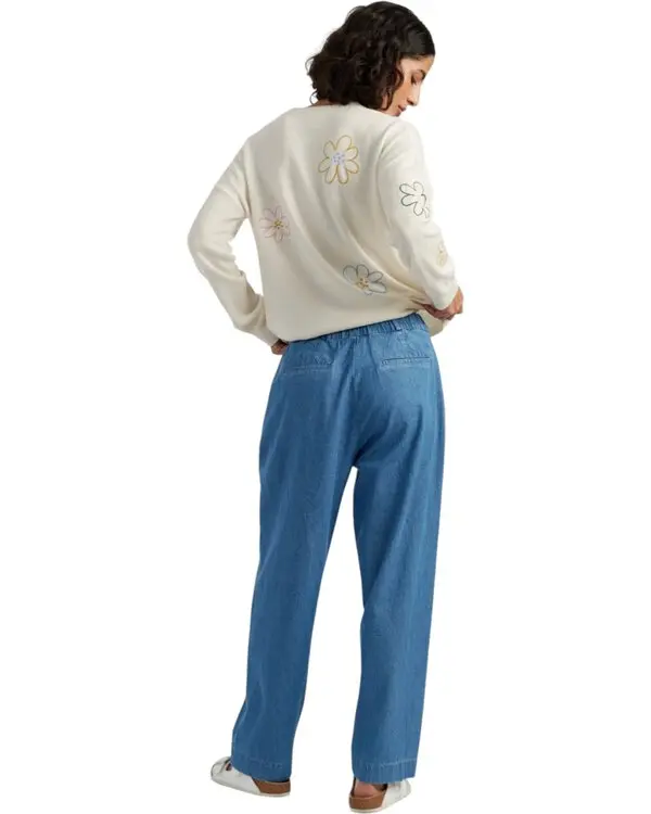 Chinti & Parker Linen Blend Gingham Trousers