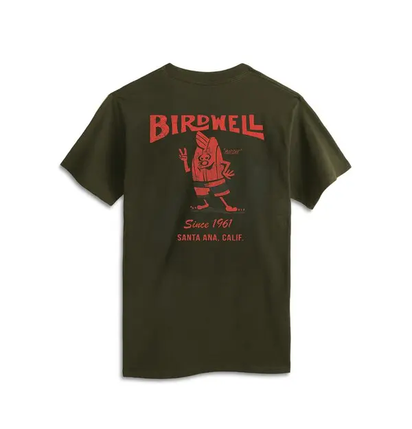 Birdwell 61 Birdie Graphic Tee - Green