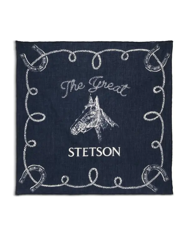 The Great. Stetson Western Bandana - Navy