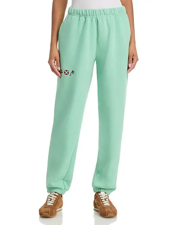 C.BONZ Embroidered Classic Sweatpants